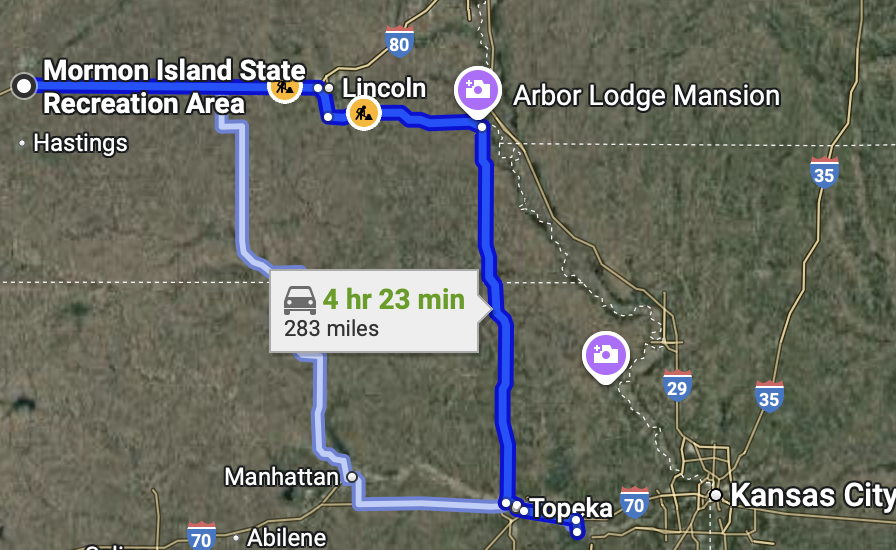 Mormon Island, Nebraska – Travel With Jil and Mike